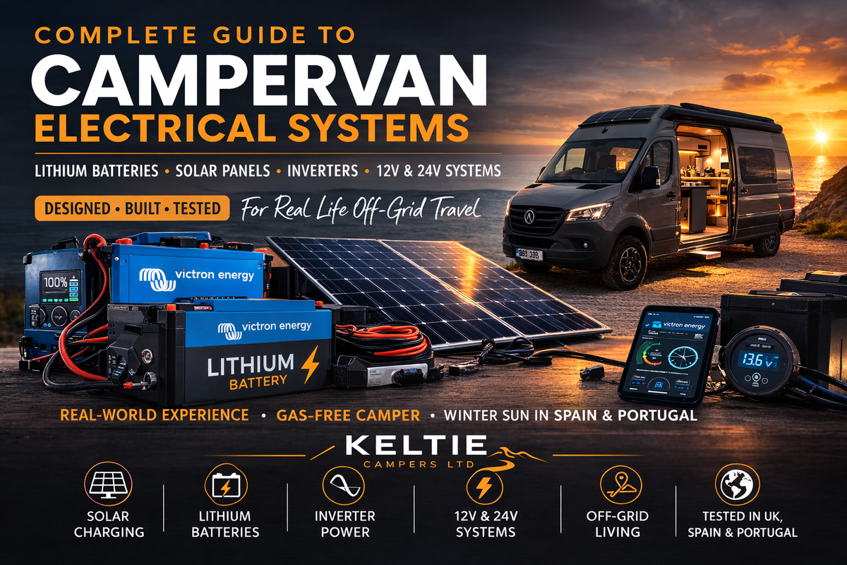 Complete Guide to Campervan Electrical Systems – Keltie Campers Ltd